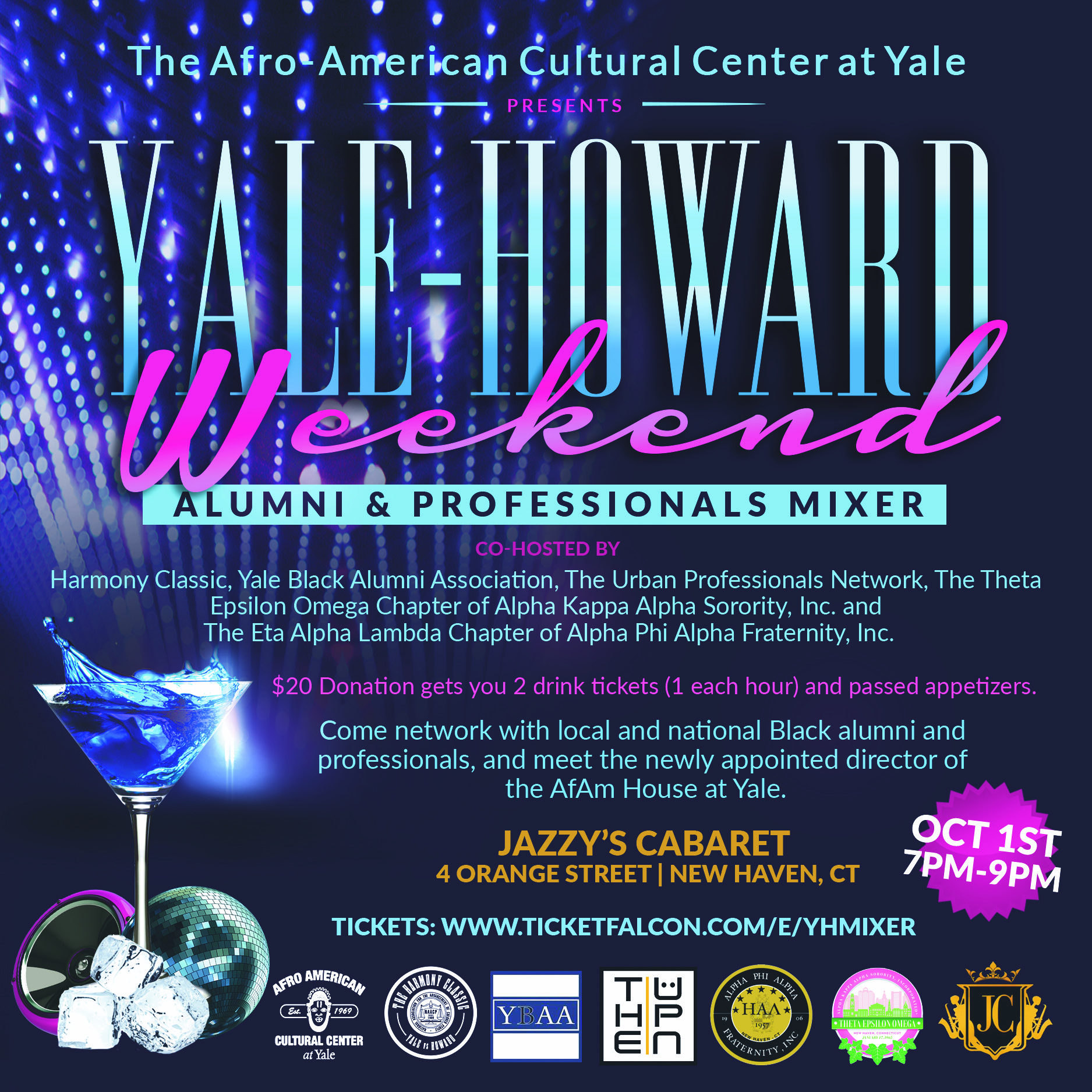 Yale-Howard Weekend Alumni & Professionals Mixer Tickets - Powered by ...
