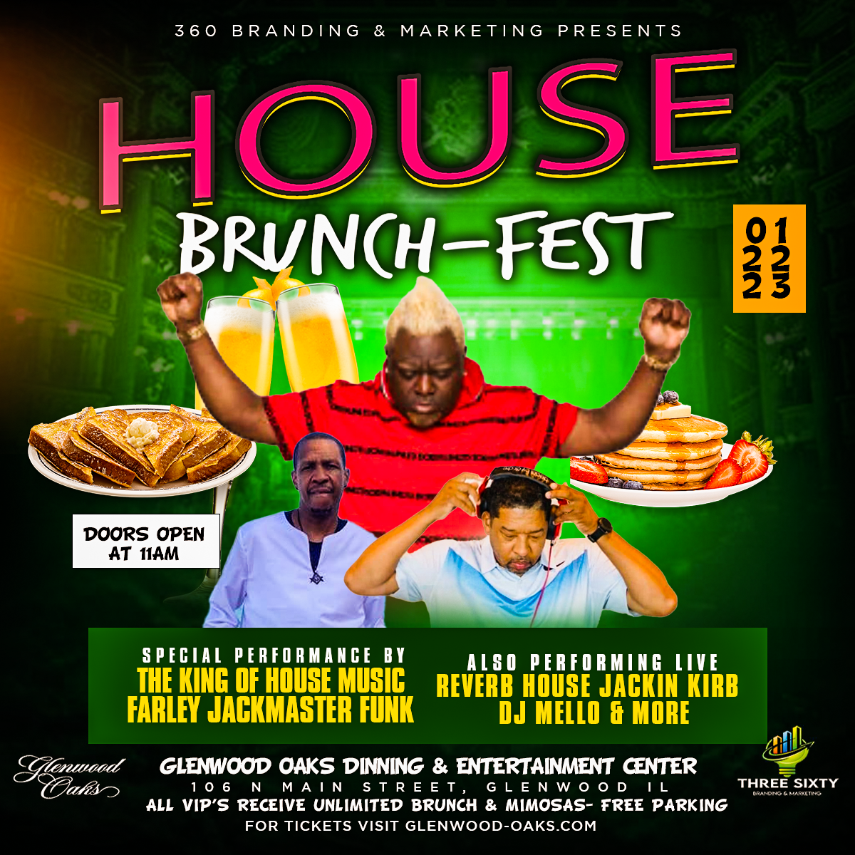 House Brunch Fest W/ Farley JackMaster Funk Tickets - Powered by Ticket ...