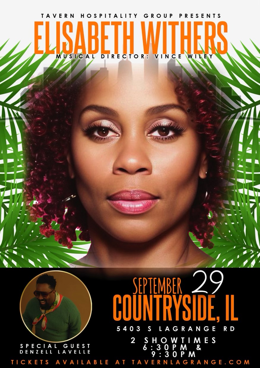 Tavern Hospitality Group Presents Elisabeth Withers 9PM Show Tickets ...