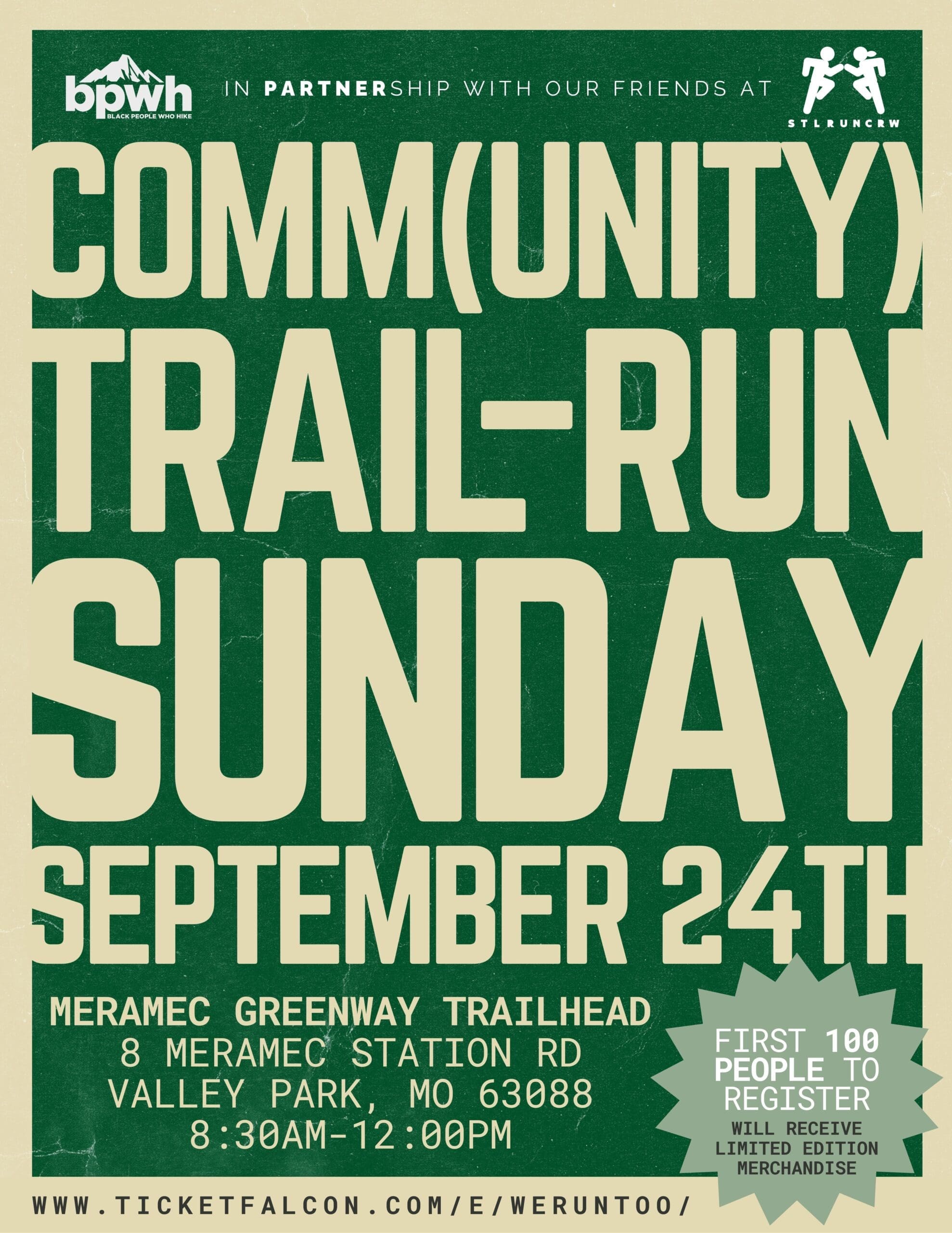 COMM(UNITY) Trail Run Tickets - Powered by Ticket Falcon®