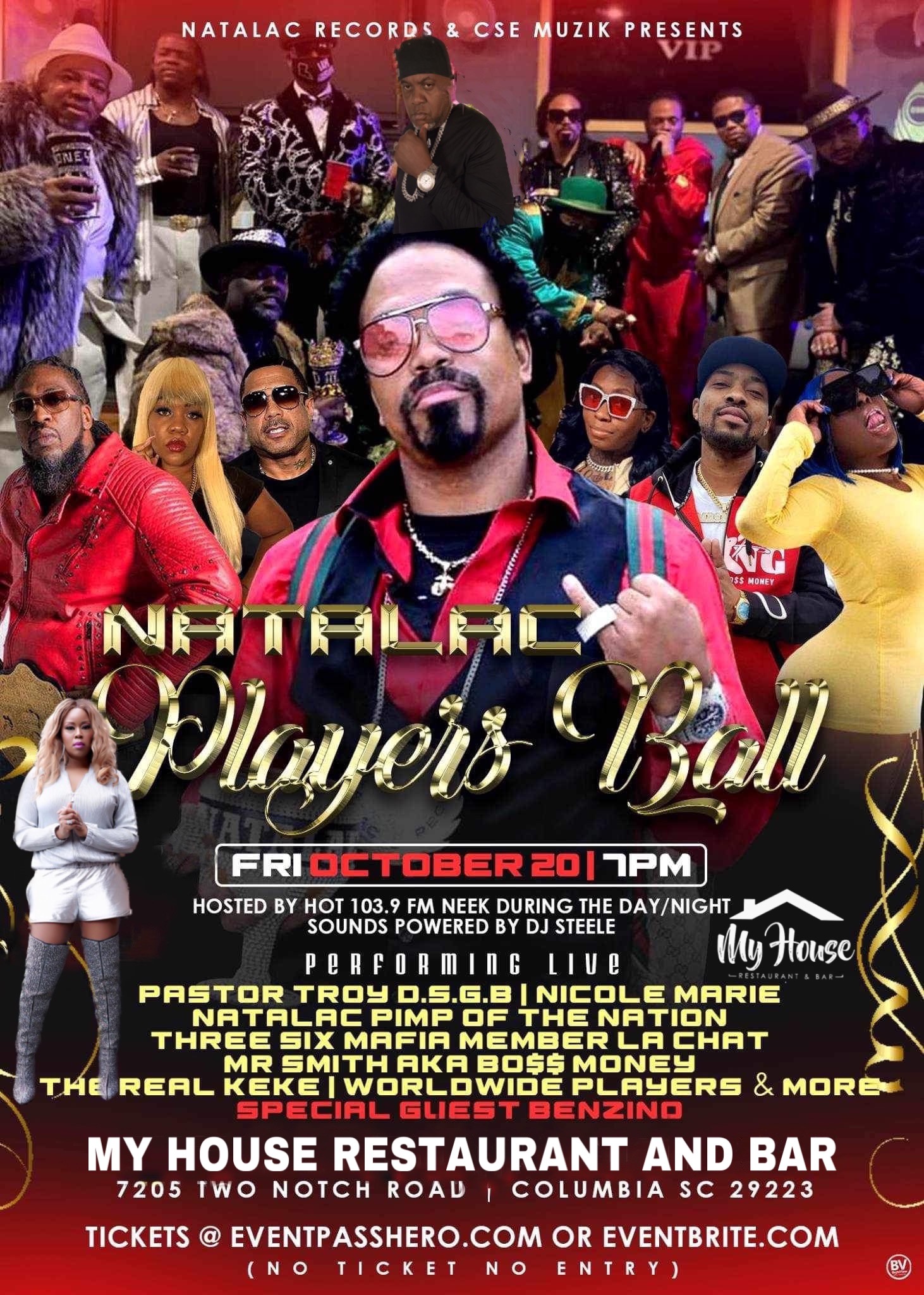Natalac Players Ball, 10/20/2023 Tickets - Powered by Ticket Falcon®
