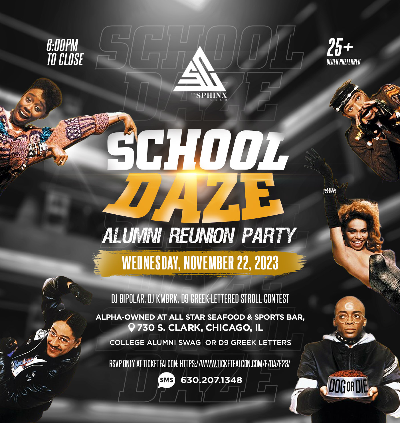 The Sphinx Club® School Daze Alumni Reunion Party Tickets - Powered by ...