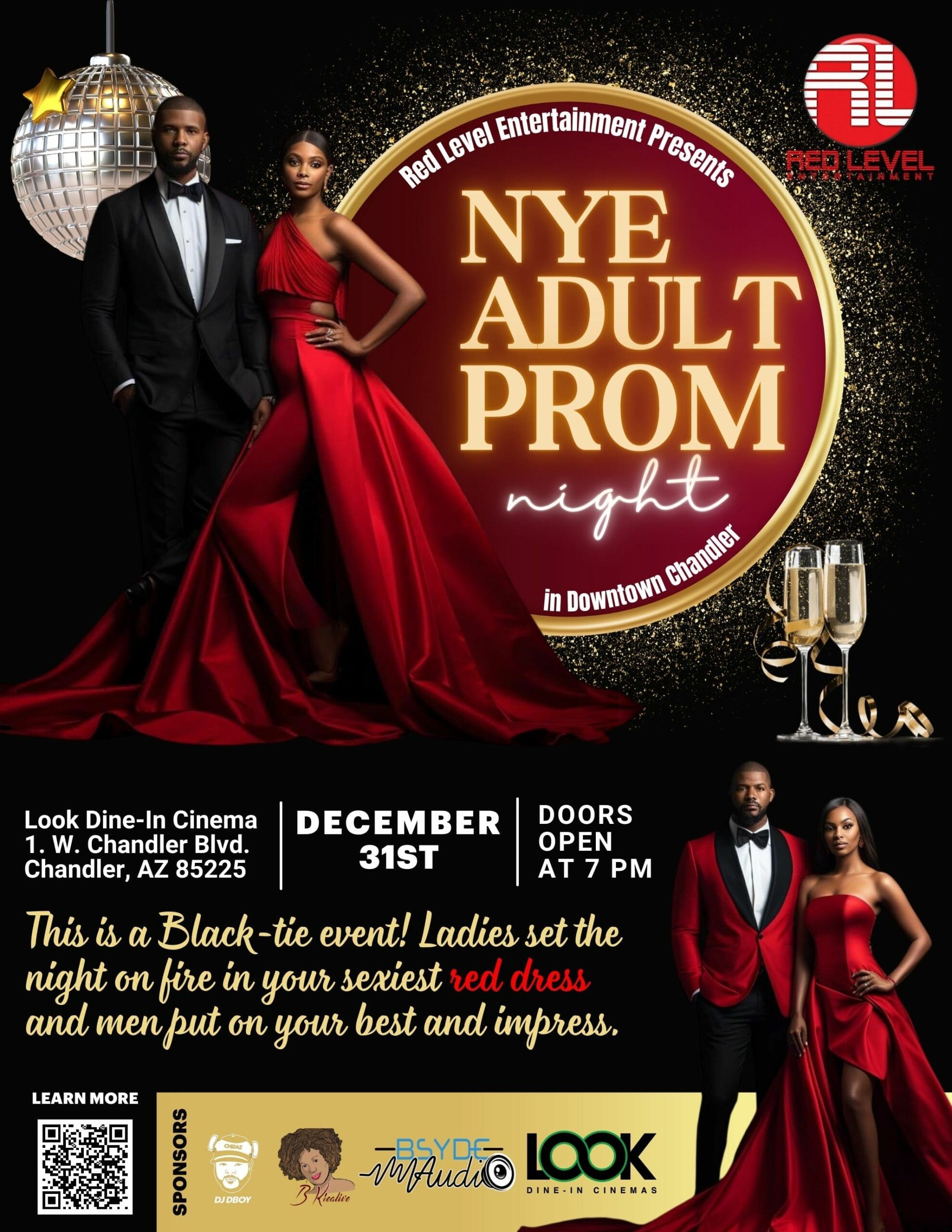 Downtown Chandler NYE Adult Prom! Tickets - Powered by Ticket Falcon®