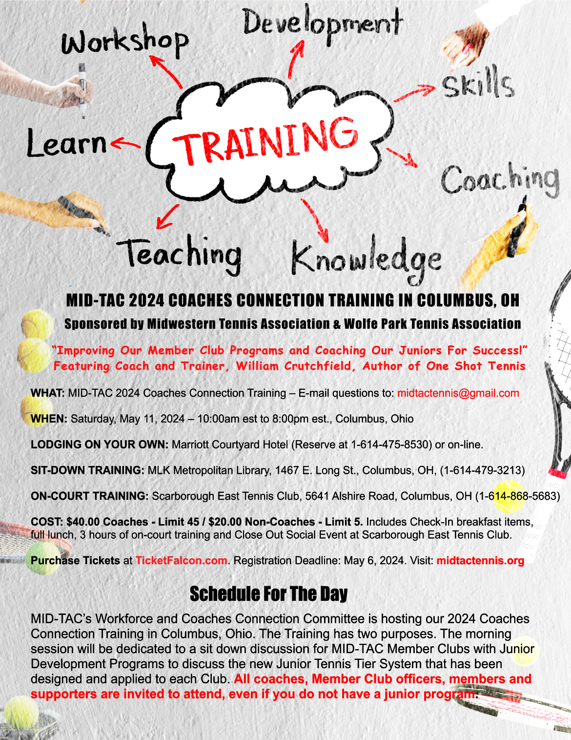MID-TAC 2024 Coaches Connection Training Tickets - Powered by Ticket ...