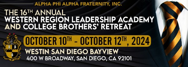 16th Annual Western Region Leadership Academy & College Brothers ...