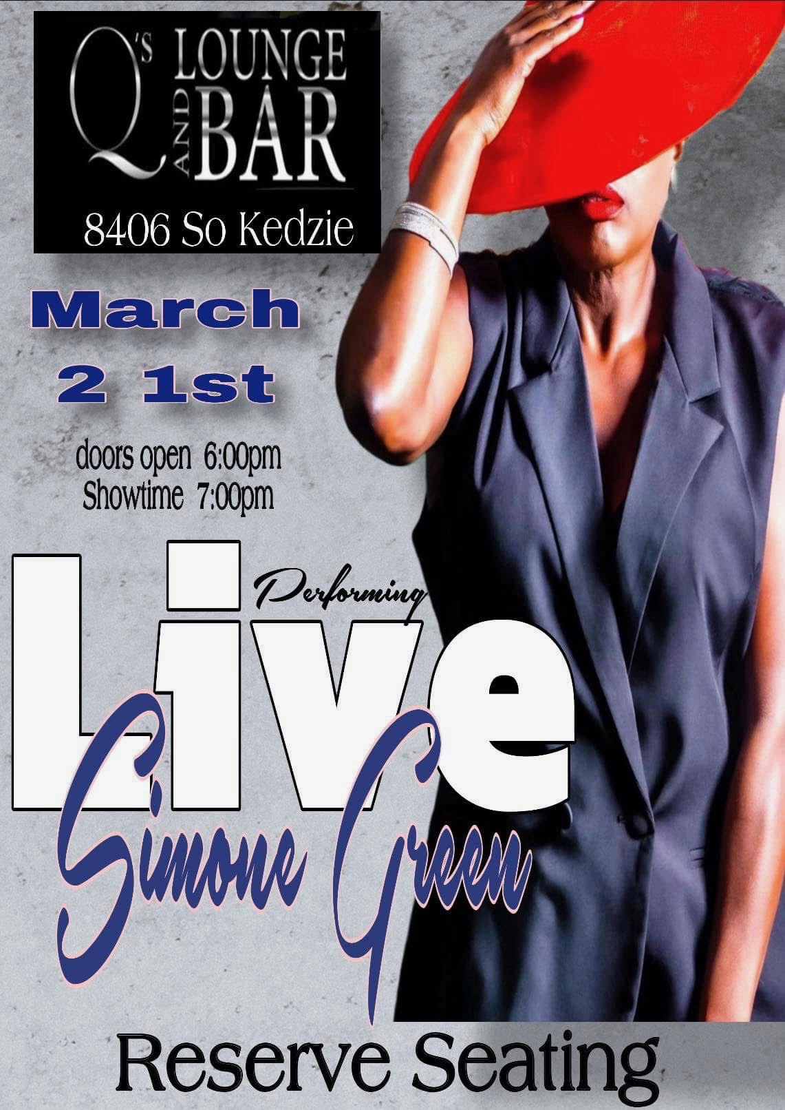 Simone Green Live Music Tickets - Powered by Ticket Falcon®