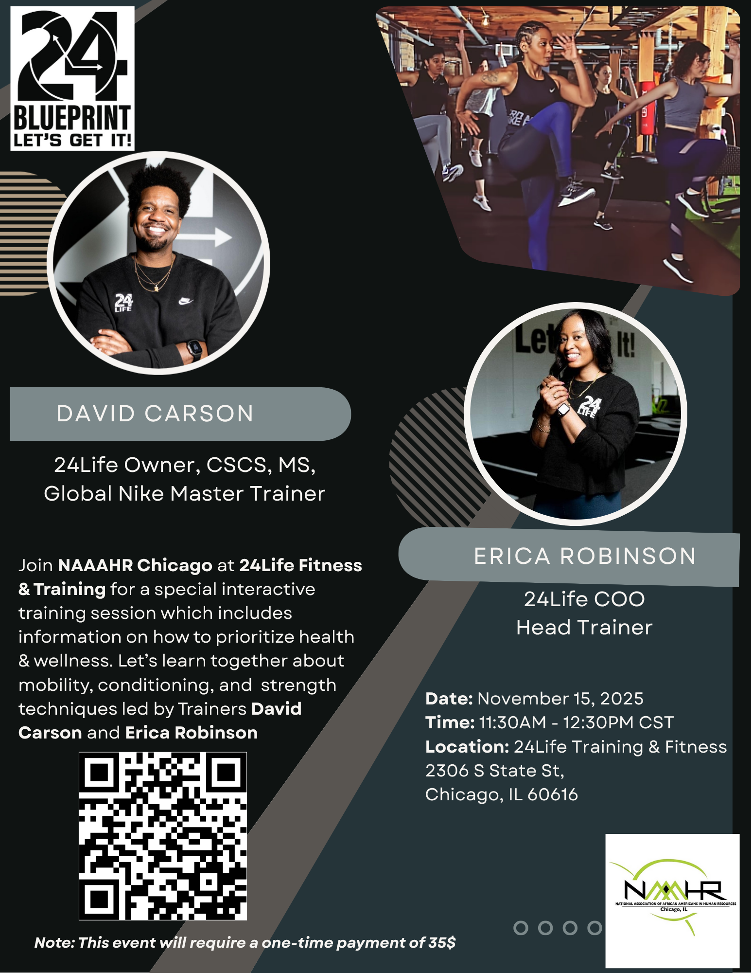 24Life Training & Fitness NAAAHR Chicago Session Tickets - Powered by ...