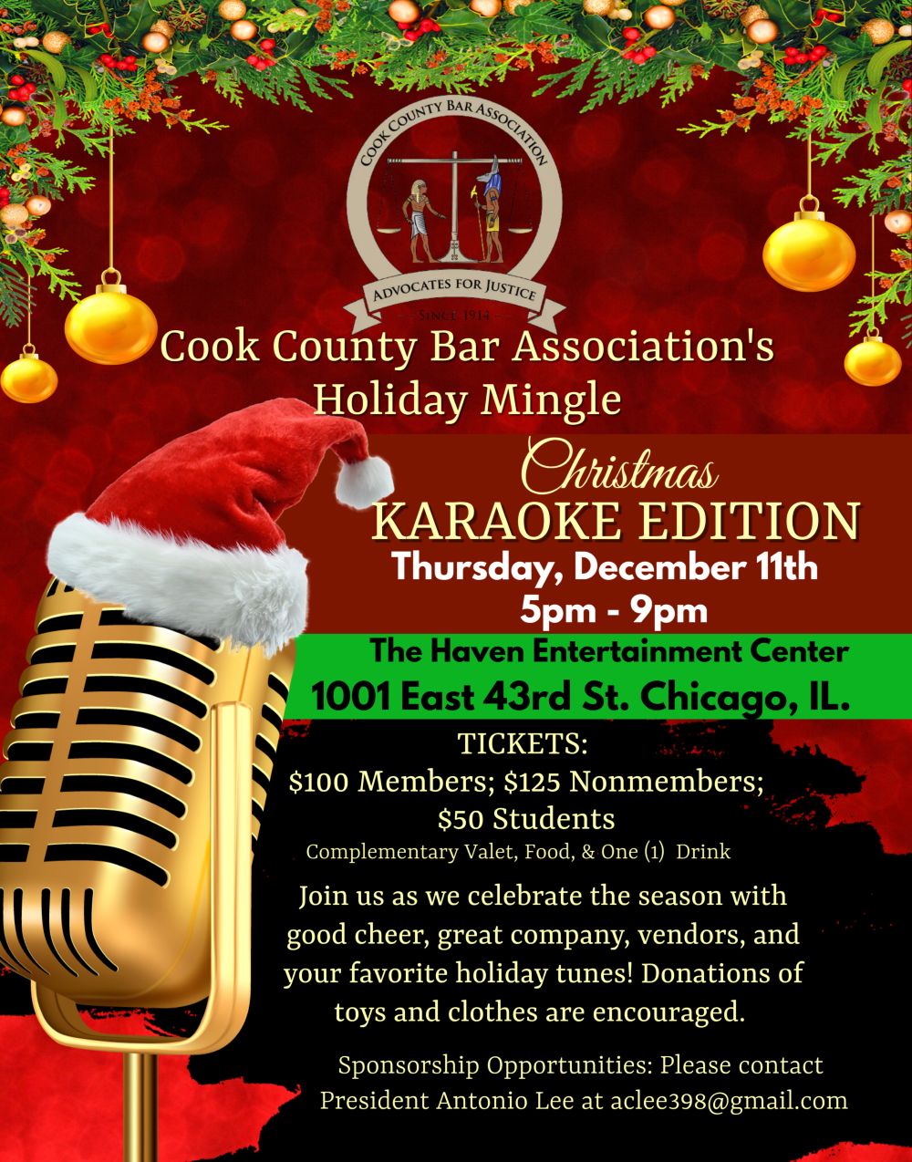Holiday Mingle Christmas Karaoke Edition Tickets - Powered by Ticket ...