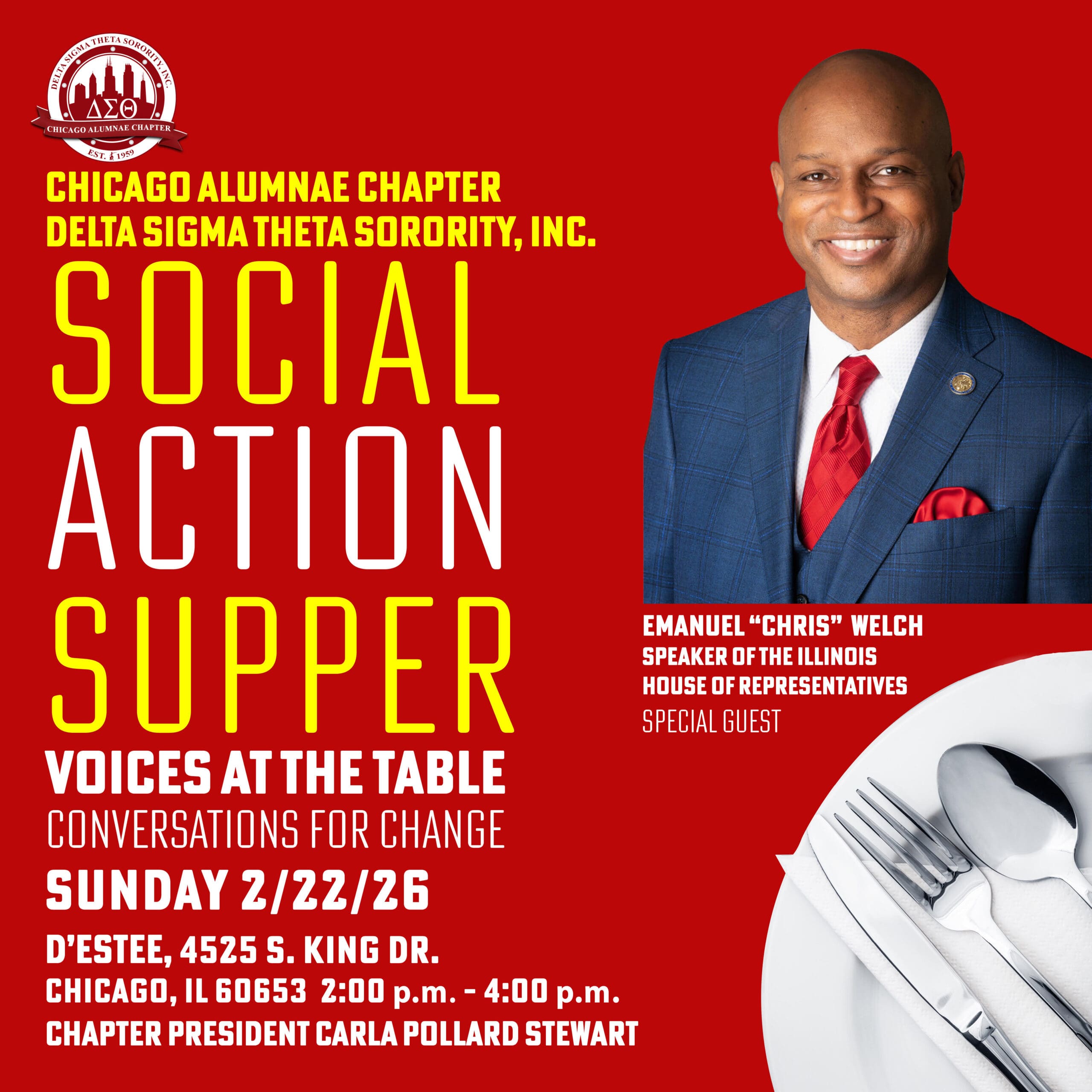 Social Action Supper Tickets - Powered by Ticket Falcon®